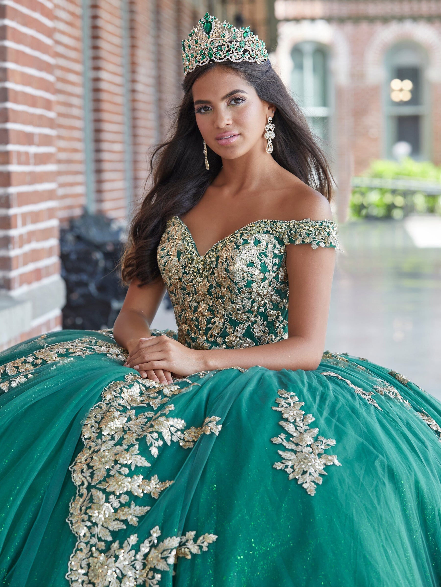 3-Piece Quinceanera Dress with Short Skirt by House of Wu 26048 – ABC ...