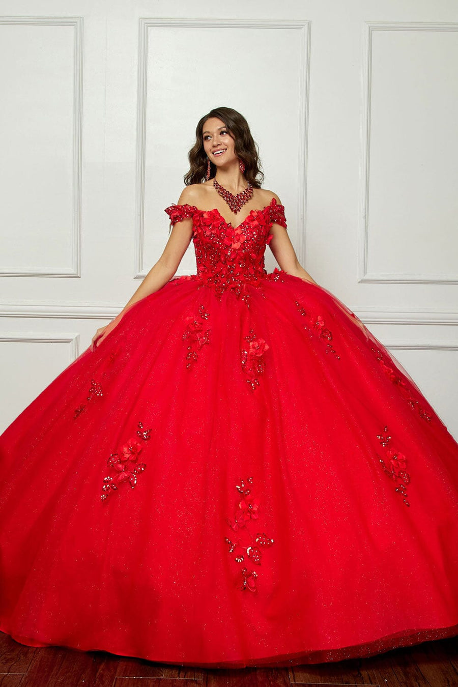 Red Quinceañera Dresses – ABC Fashion