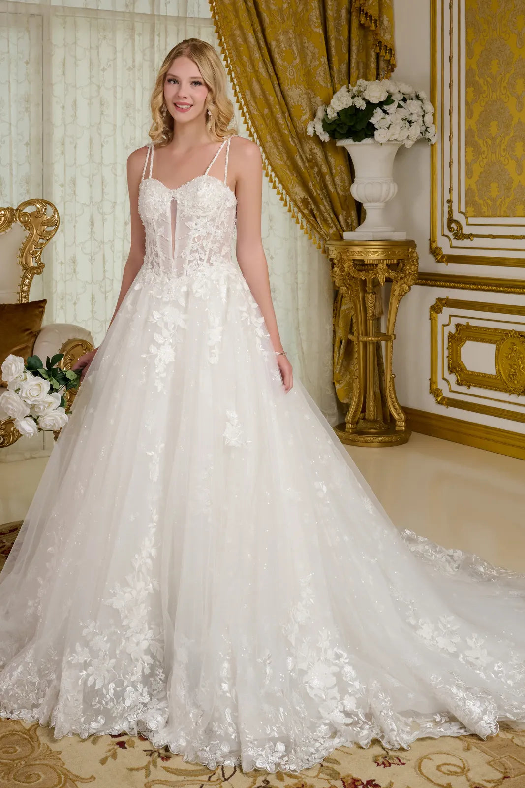 Sleeveless Bridal Gown by GLS Gloria GL3660 – ABC Fashion