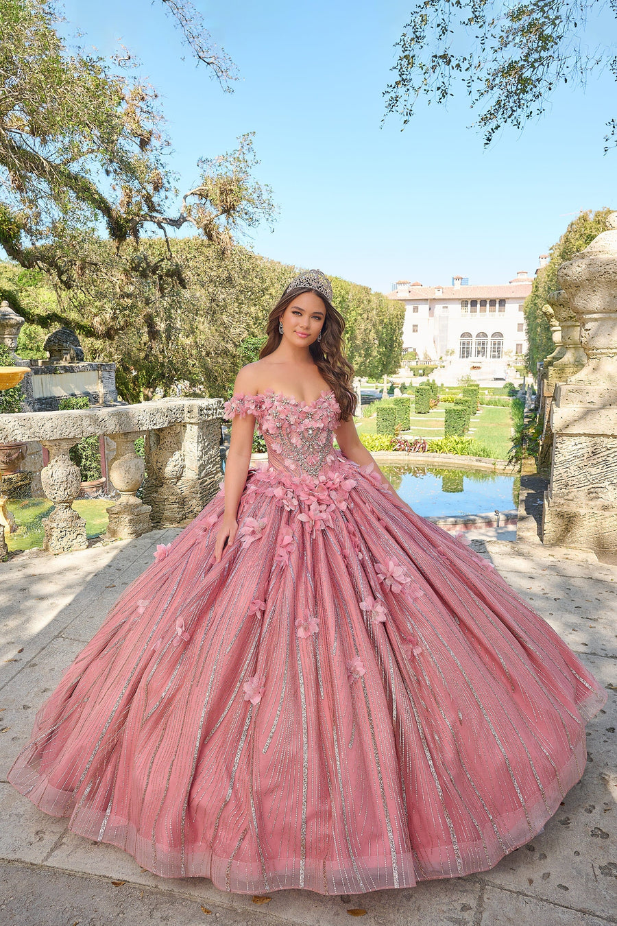 Off Shoulder Corset Quinceanera Dress by Amarra 54226 – ABC Fashion