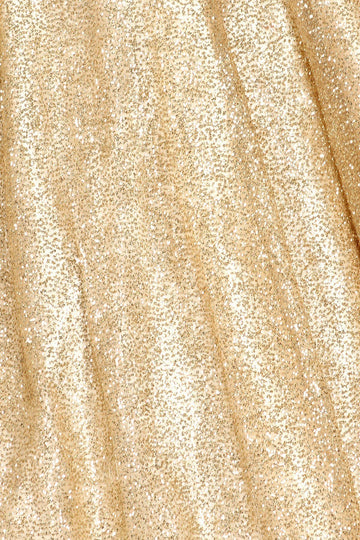 Gold Glitter Strapless Ball Gown by Cinderella Couture – ABC Fashion