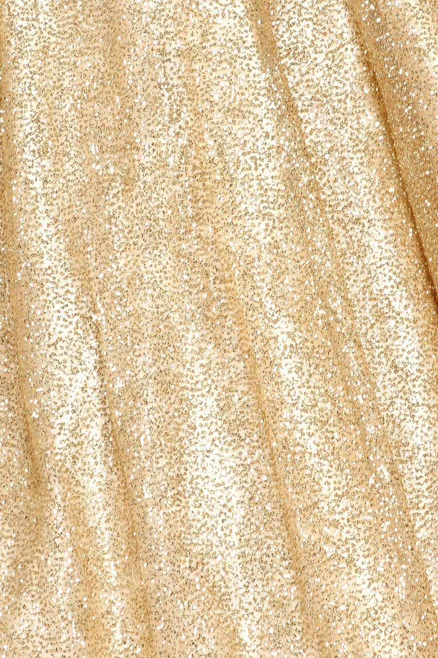 Gold Glitter Strapless Ball Gown by Cinderella Couture – ABC Fashion